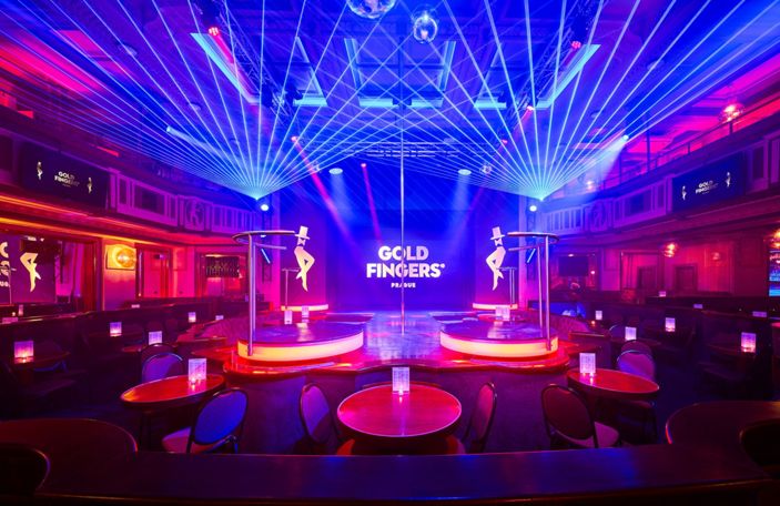 PROGRAMM UND TÄNZERINNEN | Goldfingers Prague